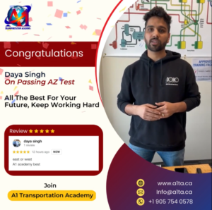 Class D - DZ Driver Training - A1 Transportation Academy